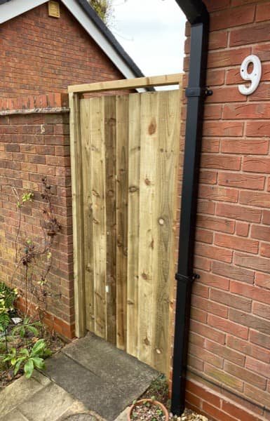 Garden Gates In Sutton Coldfield | Hand Built On Site